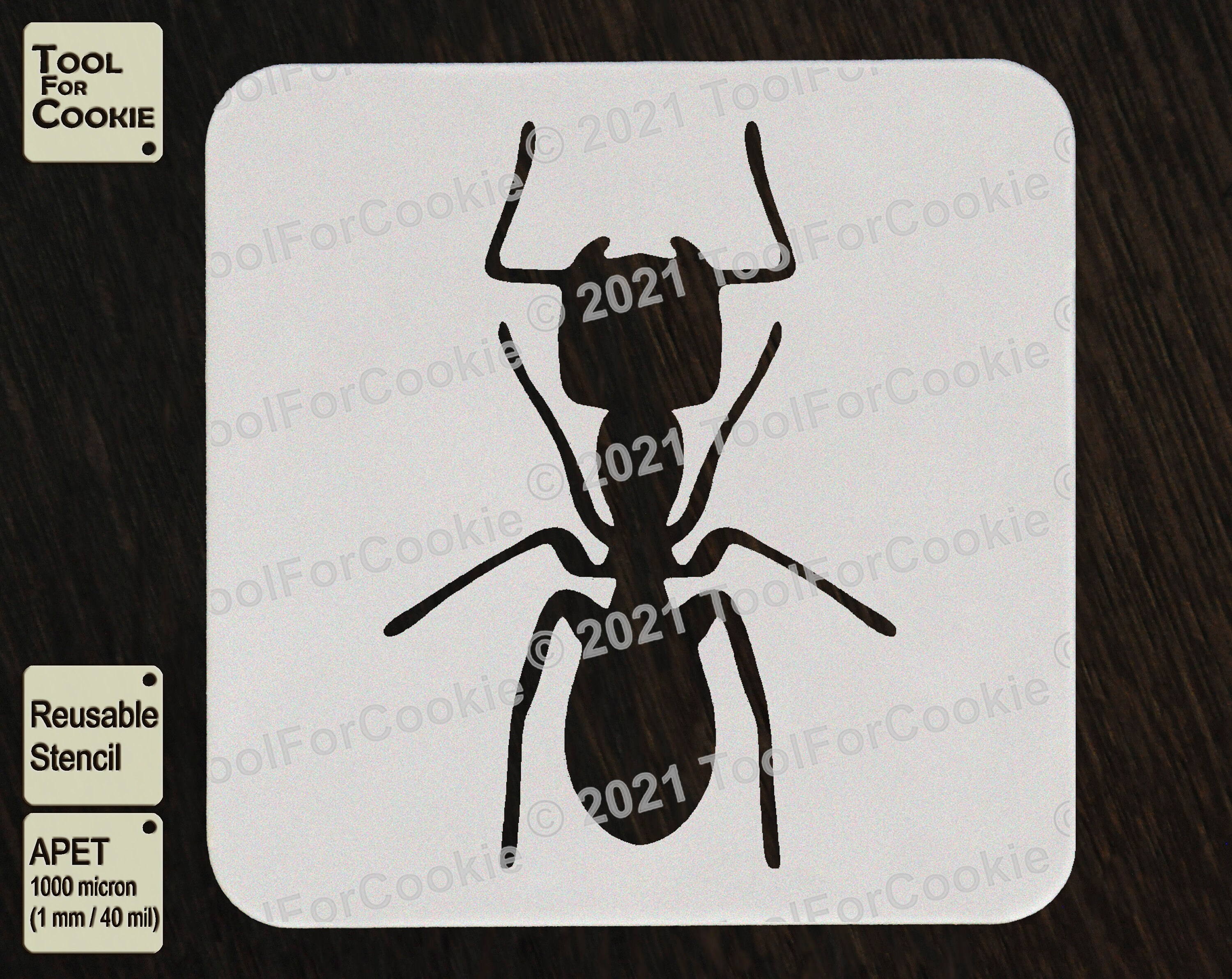 Ant Stencil Insect Stencil - Etsy