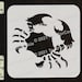 Cancer Zodiac Stencil, Astrology Signs, Zodiac Sign Bundle, Astrology ...