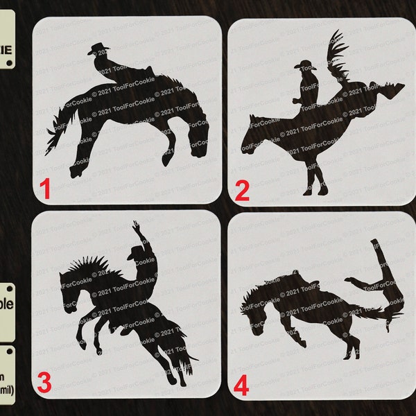Rodeo Stencil - Etsy