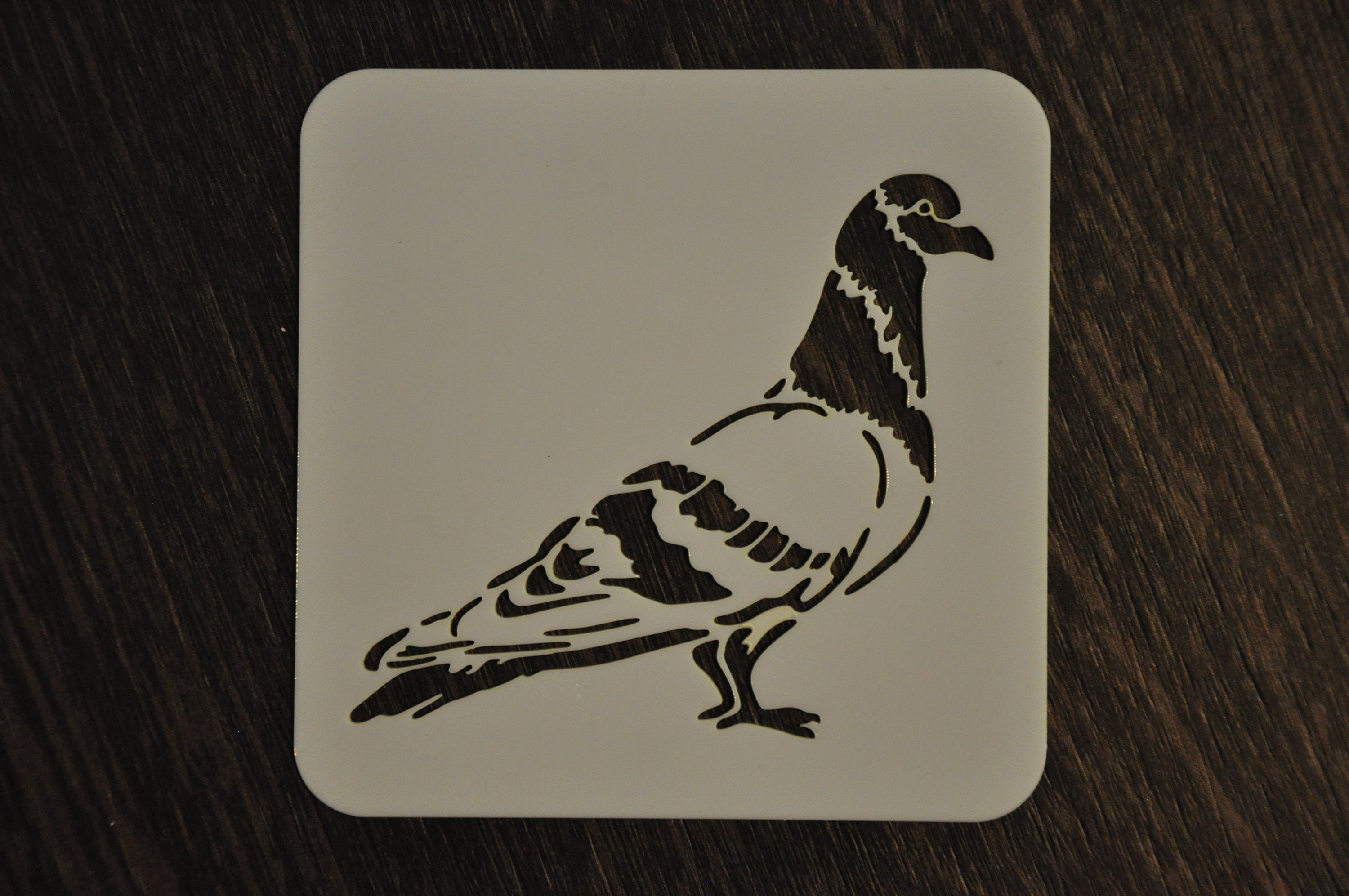 Pigeon Stencil Dove Stencil Bird Stencil Custom Stencil | Etsy