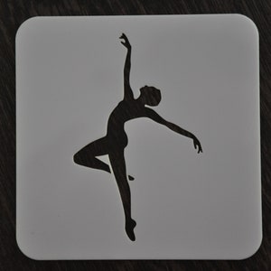 Ballerina Stencil, Ballet Stencil, Custom Stencil, Any Font, Any Design ...