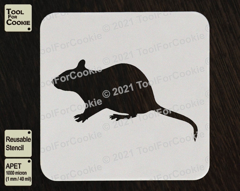 Rat Stencil - Etsy