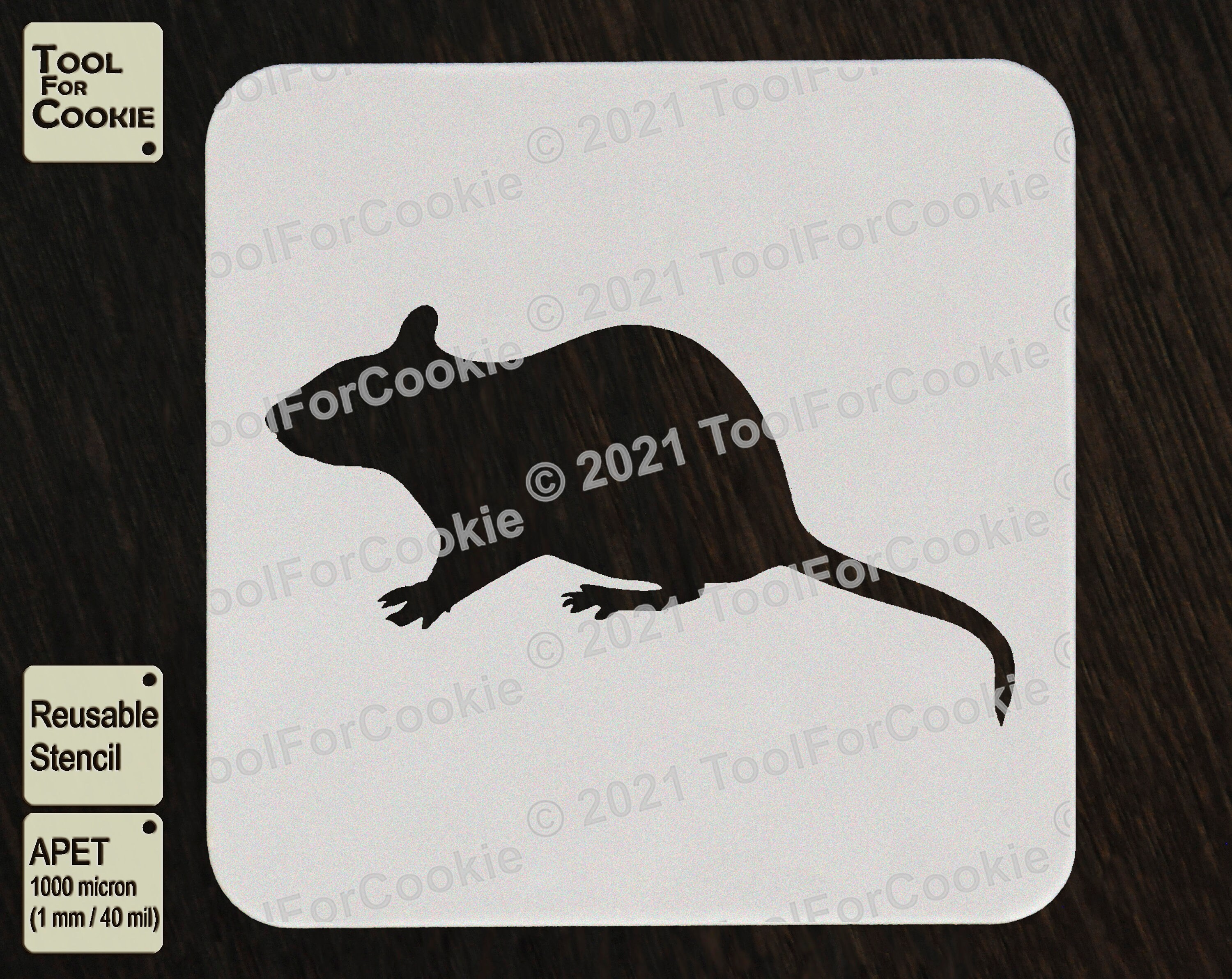 Rat Stencil - Etsy