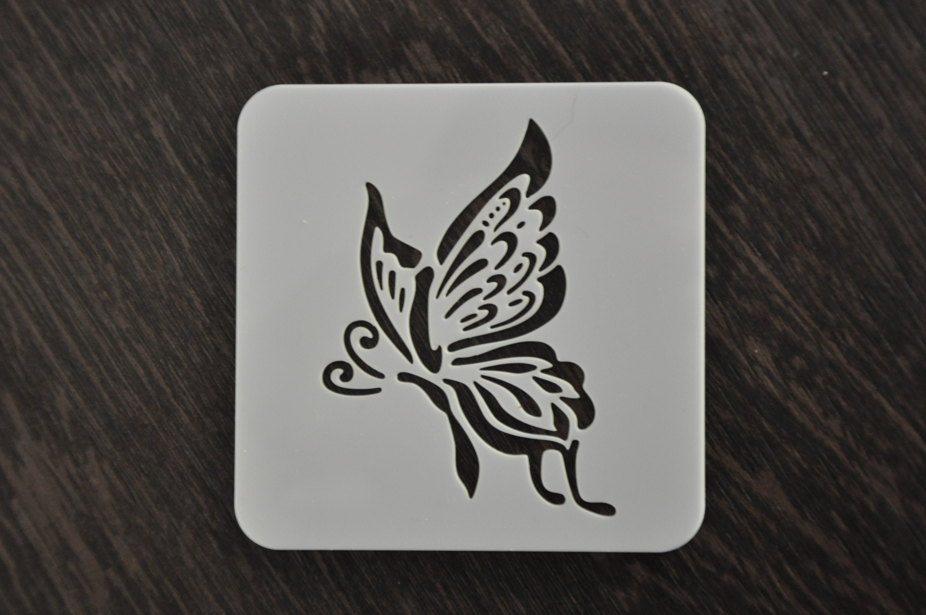 Butterfly Stencil Custom Stencil Any Font Any Design Any - Etsy