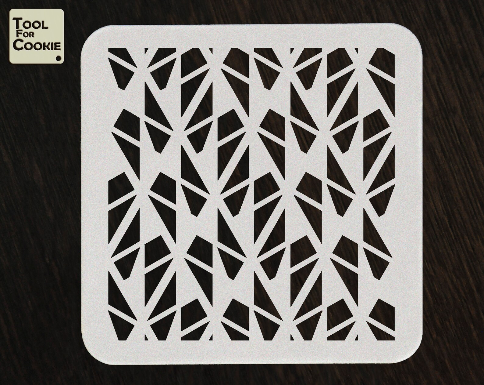 Decorative pattern reusable stencil | Etsy