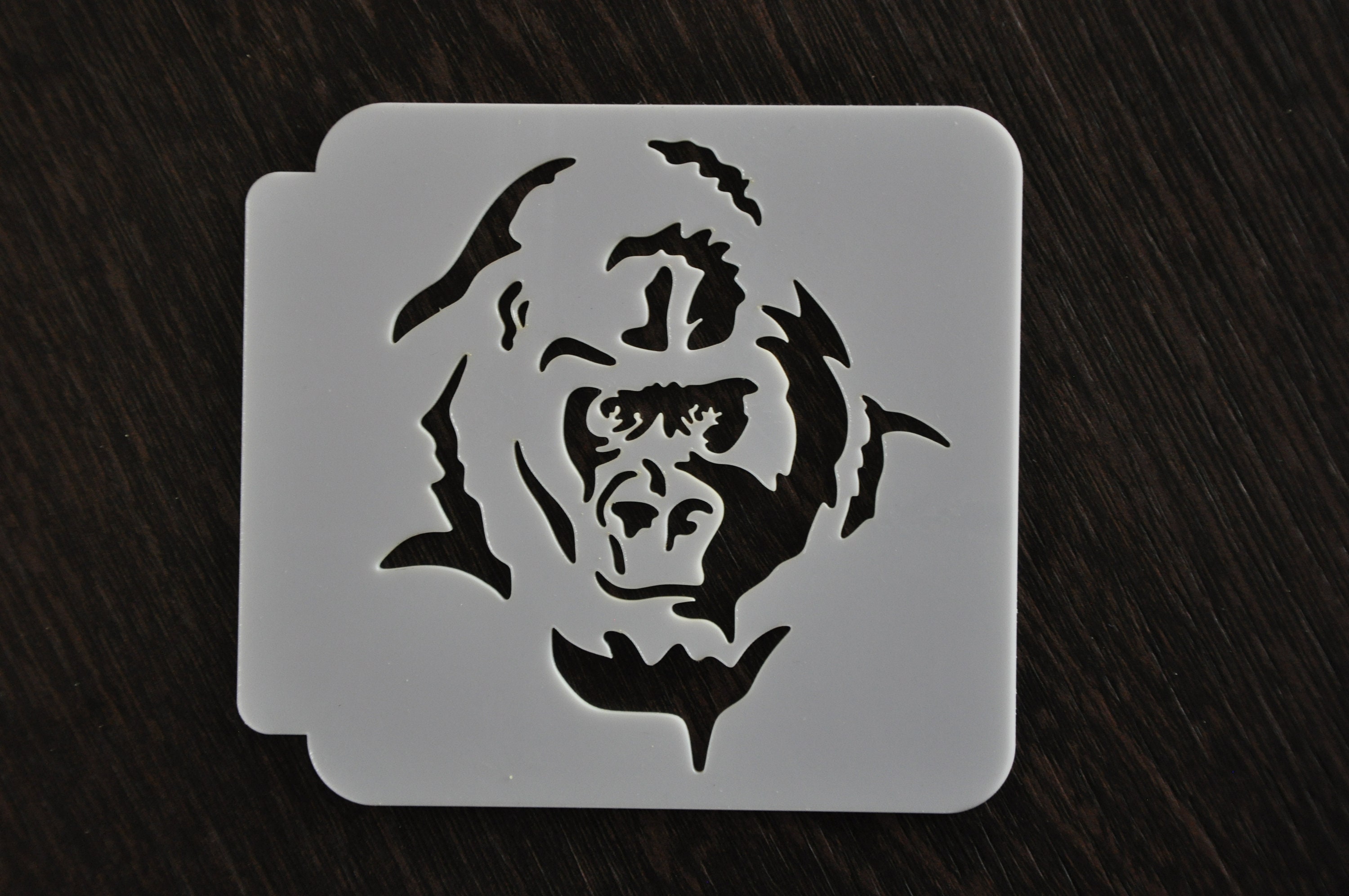 Angry Gorilla Stencil