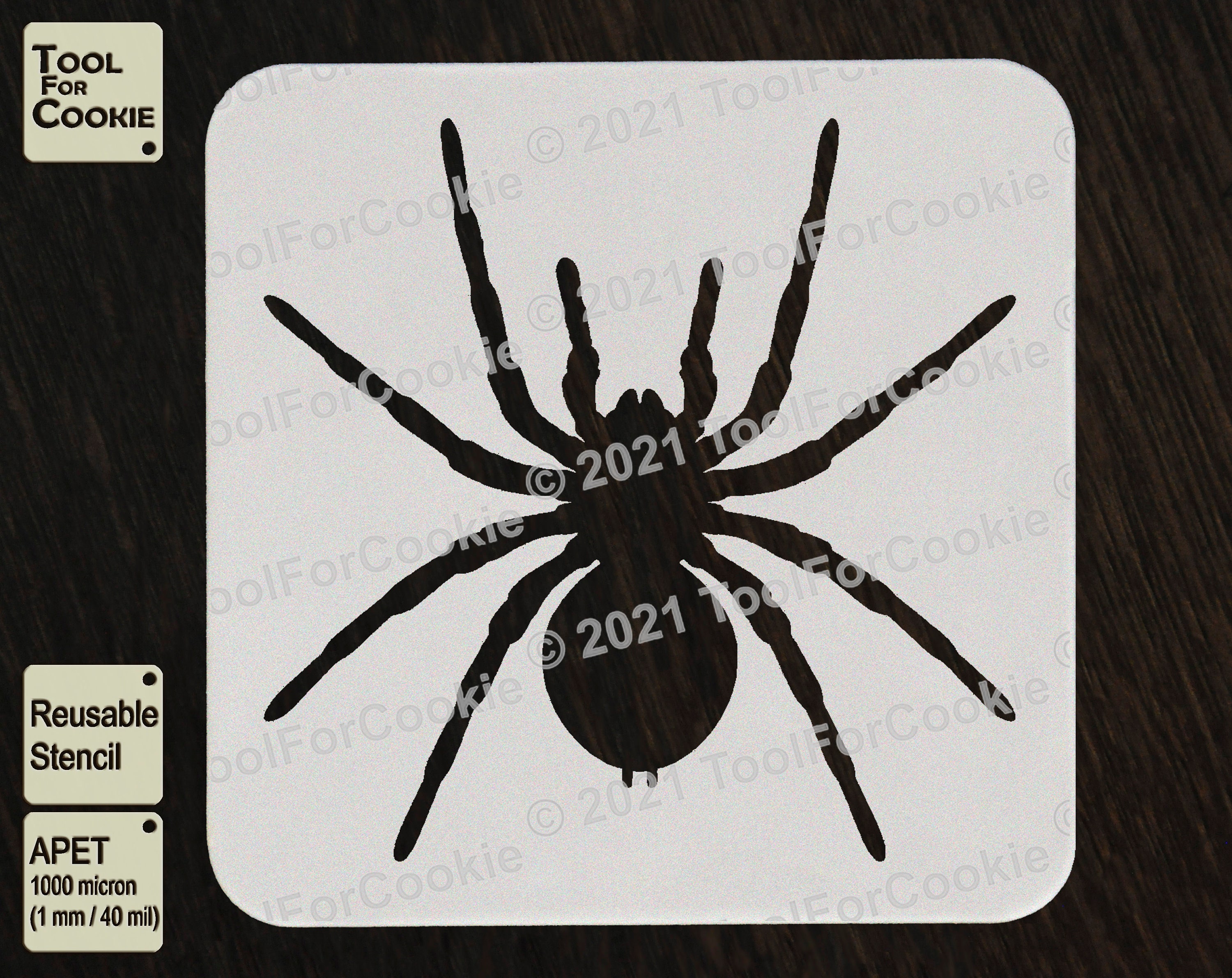 Spider Stencil Custom Stencil Any Font Any Design Any - Etsy UK