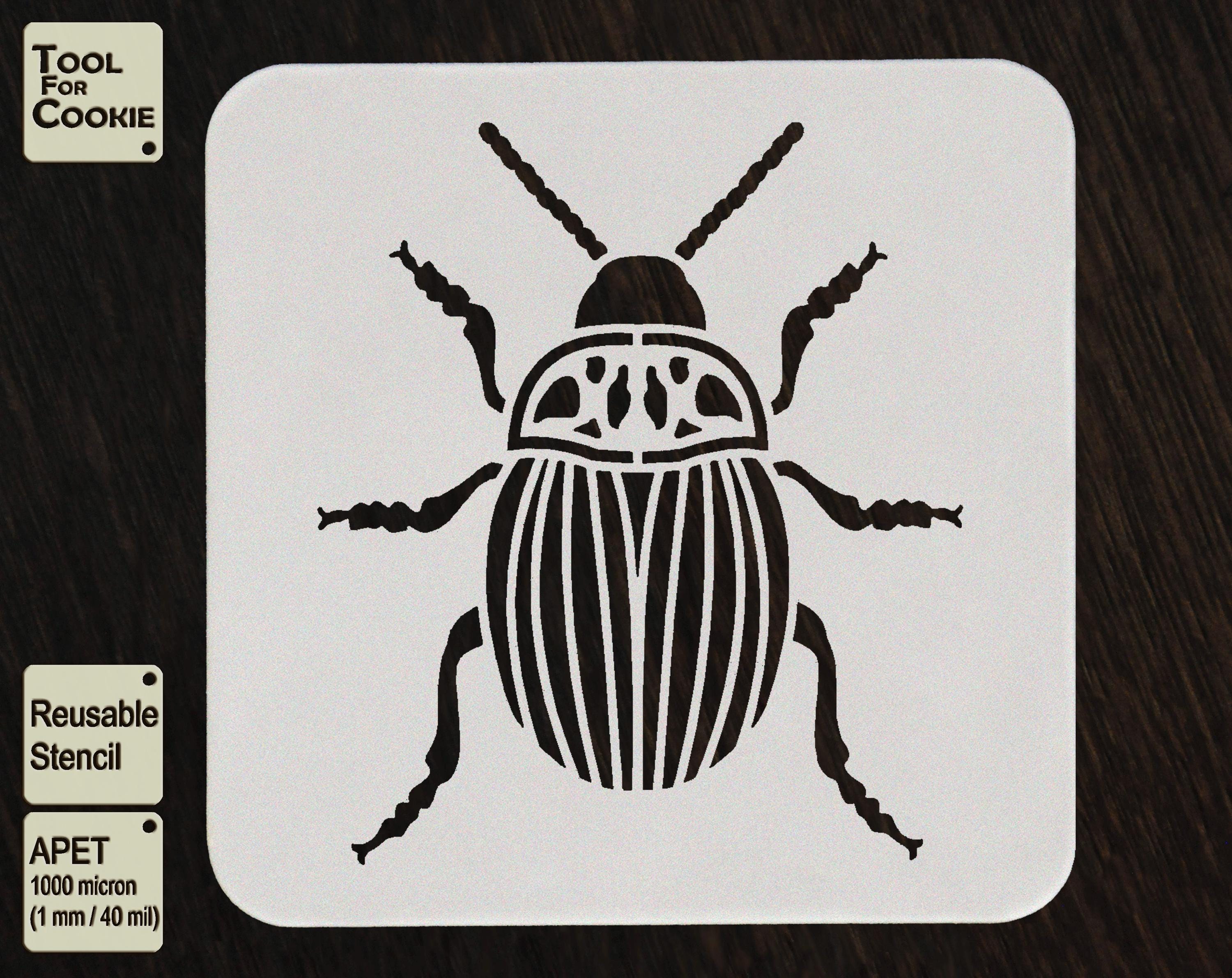 Bugs Stencil, Insect Stencil - Etsy
