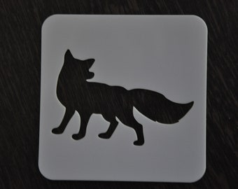 Fox Stencil REUSABLE, DURABLE, WASHABLE Craft Stencil Use for Signs, Walls, Canvas & More - Etsy