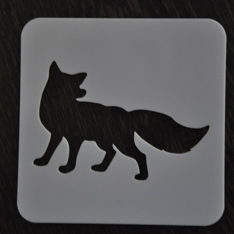 Fox Stencil - Etsy