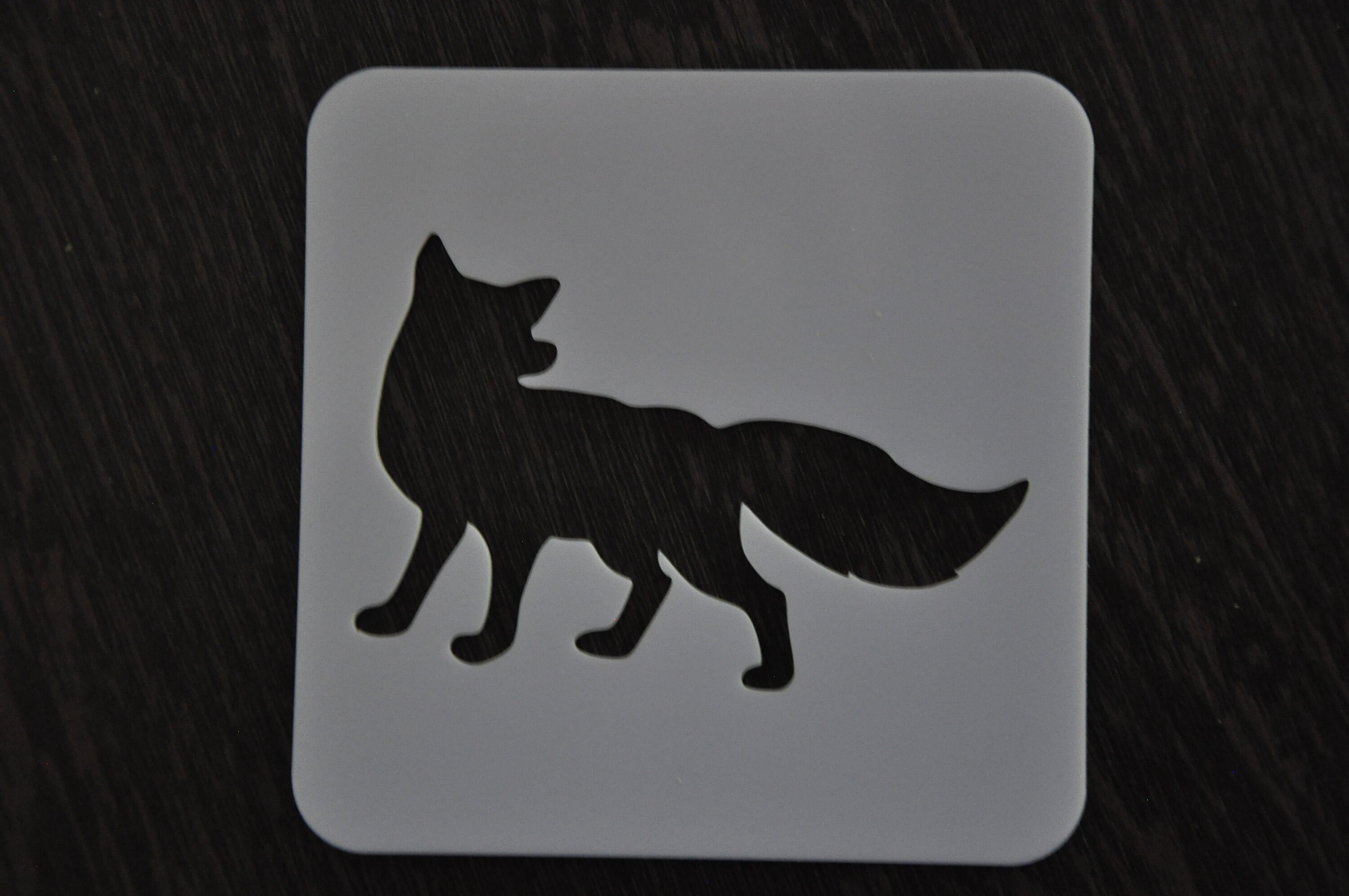 Fox Stencil Custom Stencil Any Font Any Design Any Size | Etsy