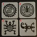 Mayan Stencil, Aztec Symbols Stencil, Custom Stencil, Any Font, Any ...