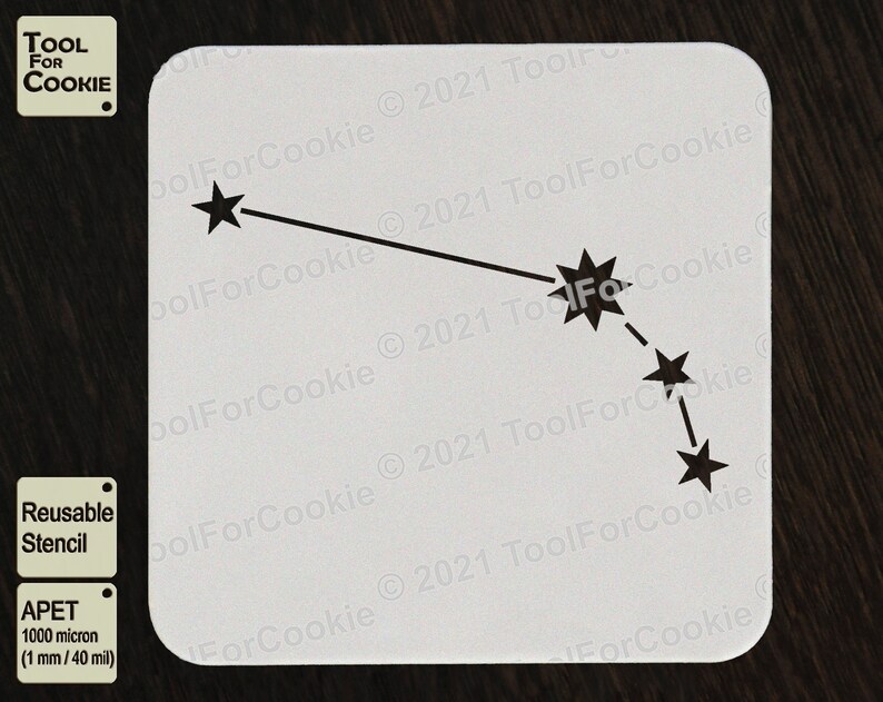 Aries Zodiac Stencil Astrology Signs Zodiac Sign Bundle | Etsy