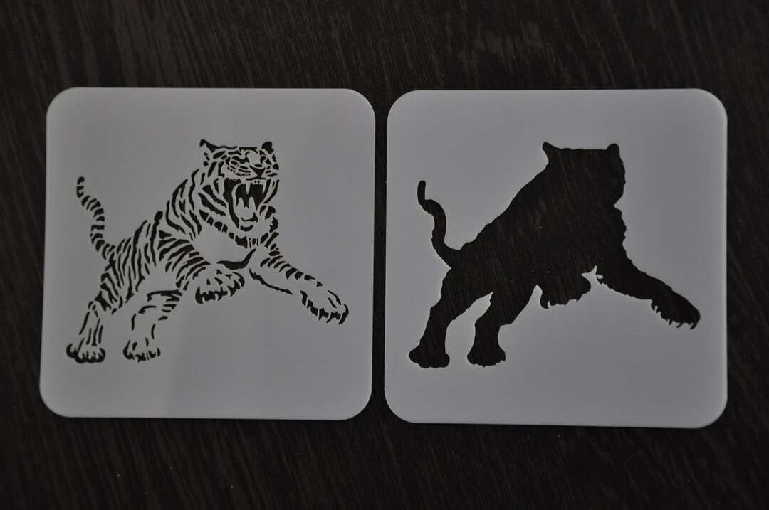Tiger Stencil, Custom Stencils, Any Font, Any Design, Any Size - Etsy