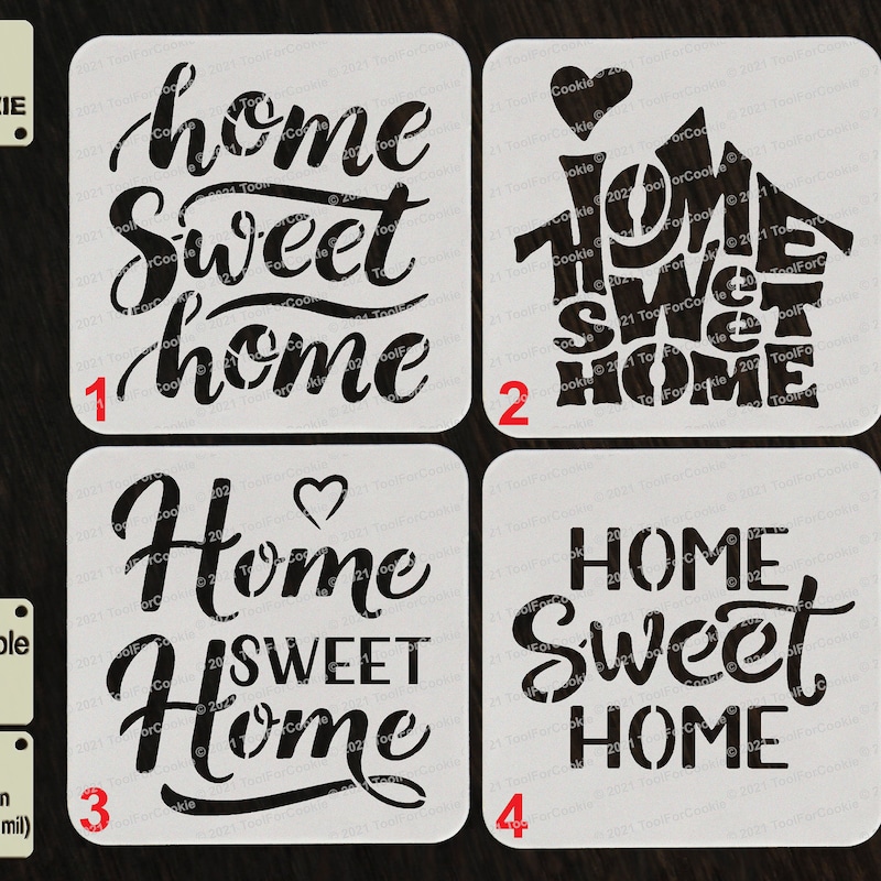 Home Stencils - Etsy