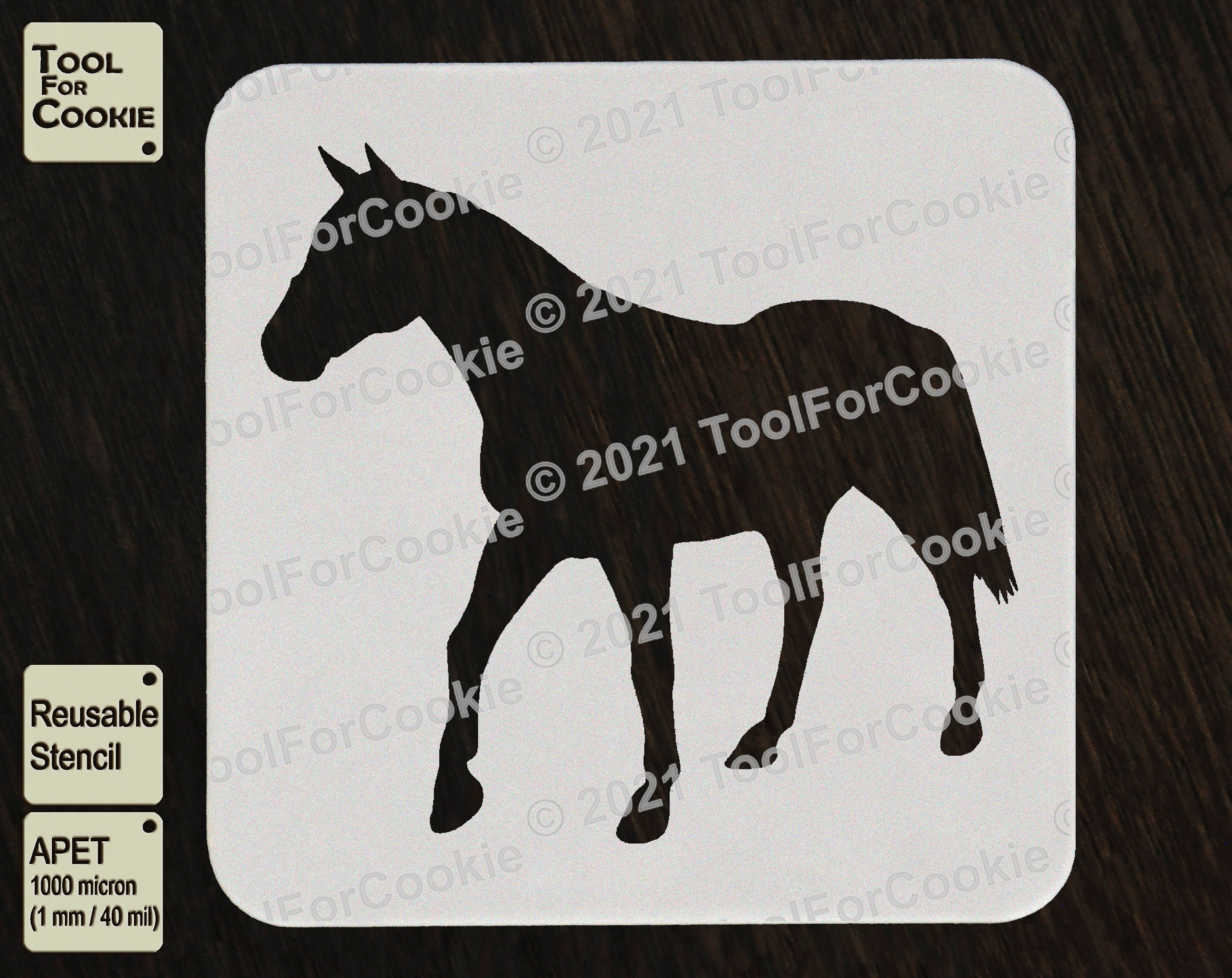 Horse Stencil - Etsy