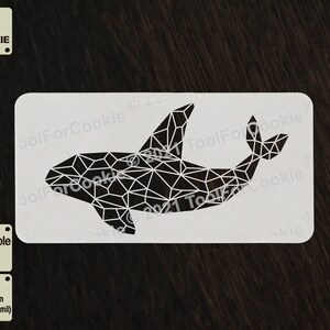 Orca Stencil, Whale Killer Stencil - Etsy