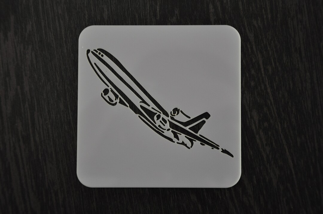 Plane Stencil, Custom Stencil, Any Font, Any Design, Any Size, Stencils ...
