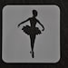 Ballerina Stencil, Ballet Stencil, Custom Stencil, Any Font, Any Design ...