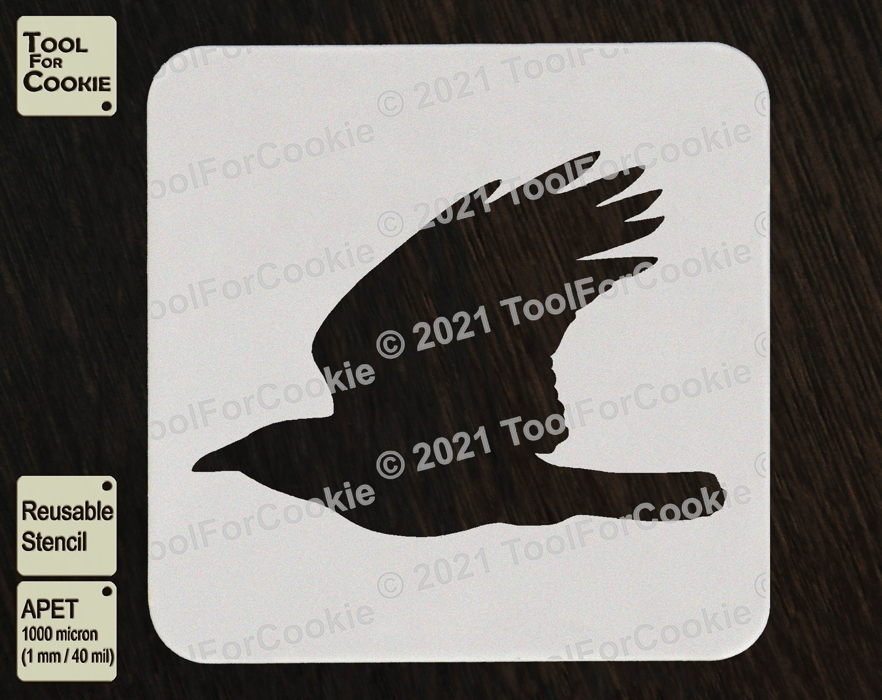 Raven Stencil, Crow Stencil - Etsy