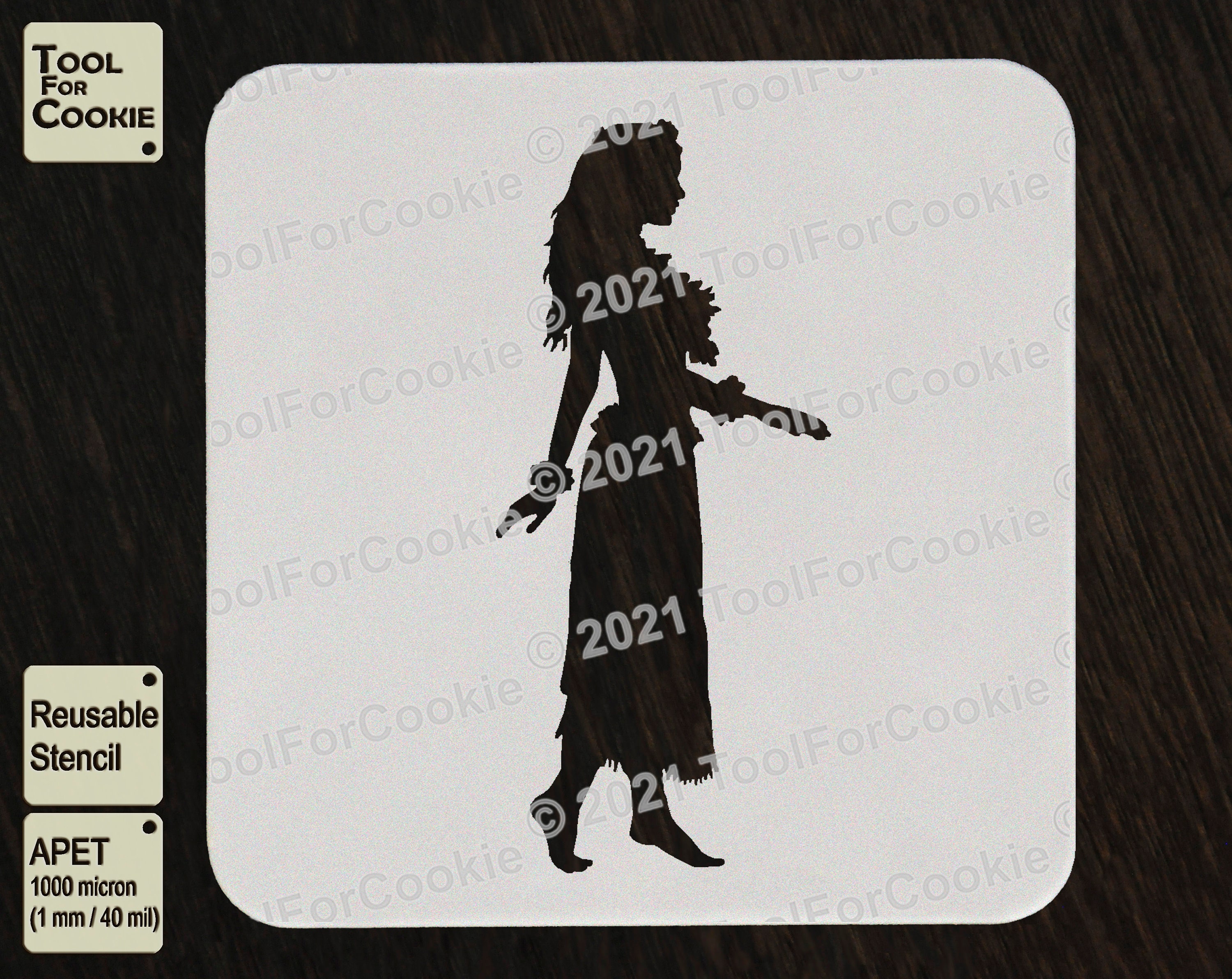Hawaiian Hula Girl Stencil, Custom Stencil, Any Font, Any Design, Any ...