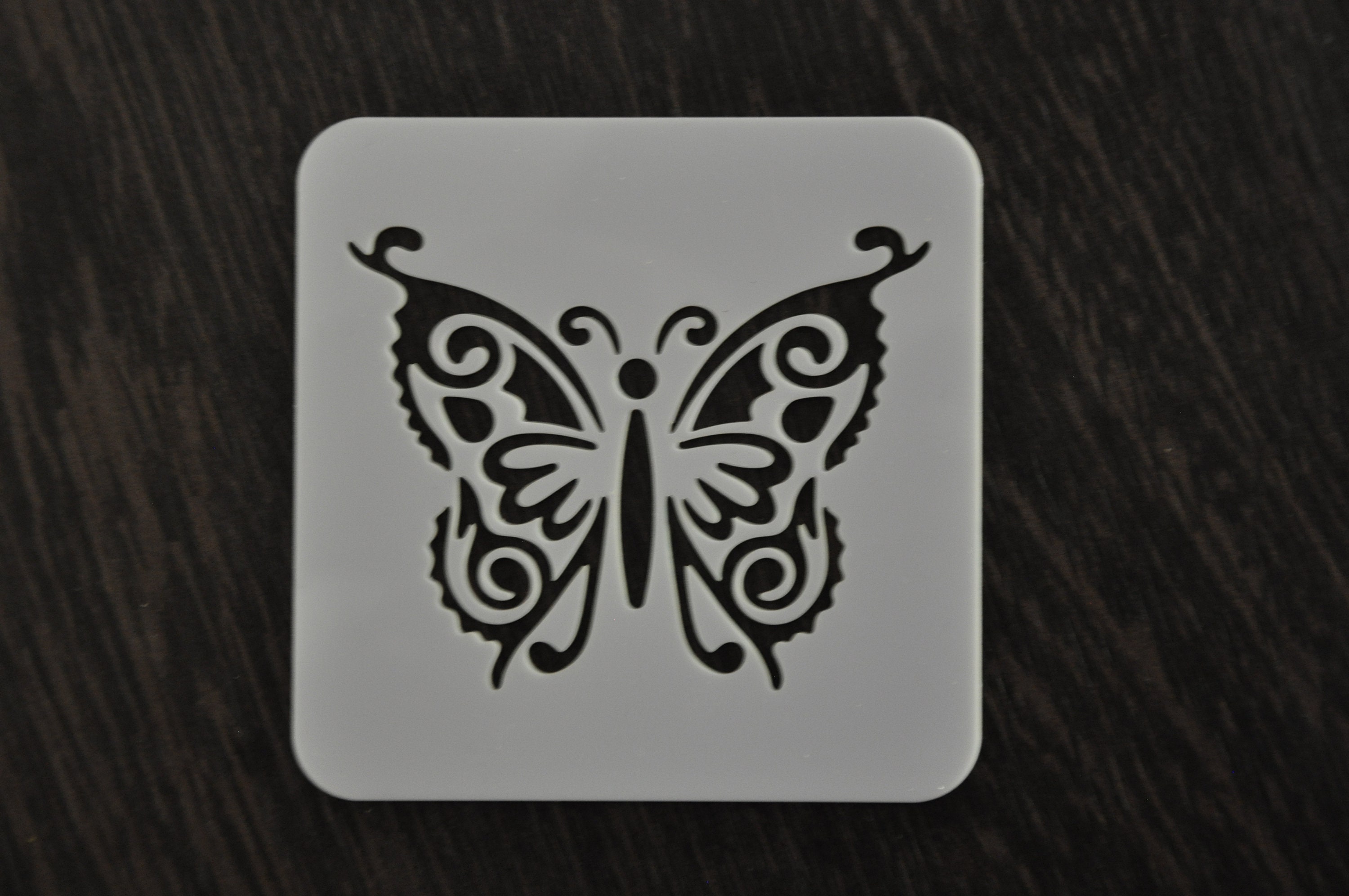 Butterfly Stencil, Custom Stencil, Any Font, Any Design, Any Size ...