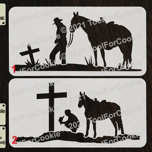 Cowboy Stencil - Etsy