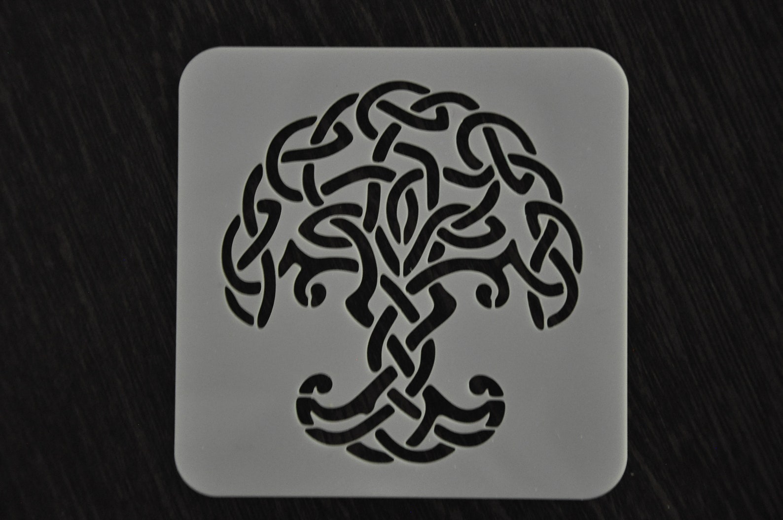 Celtic Tree of Life Stencil Custom Stencil Any Font Any - Etsy