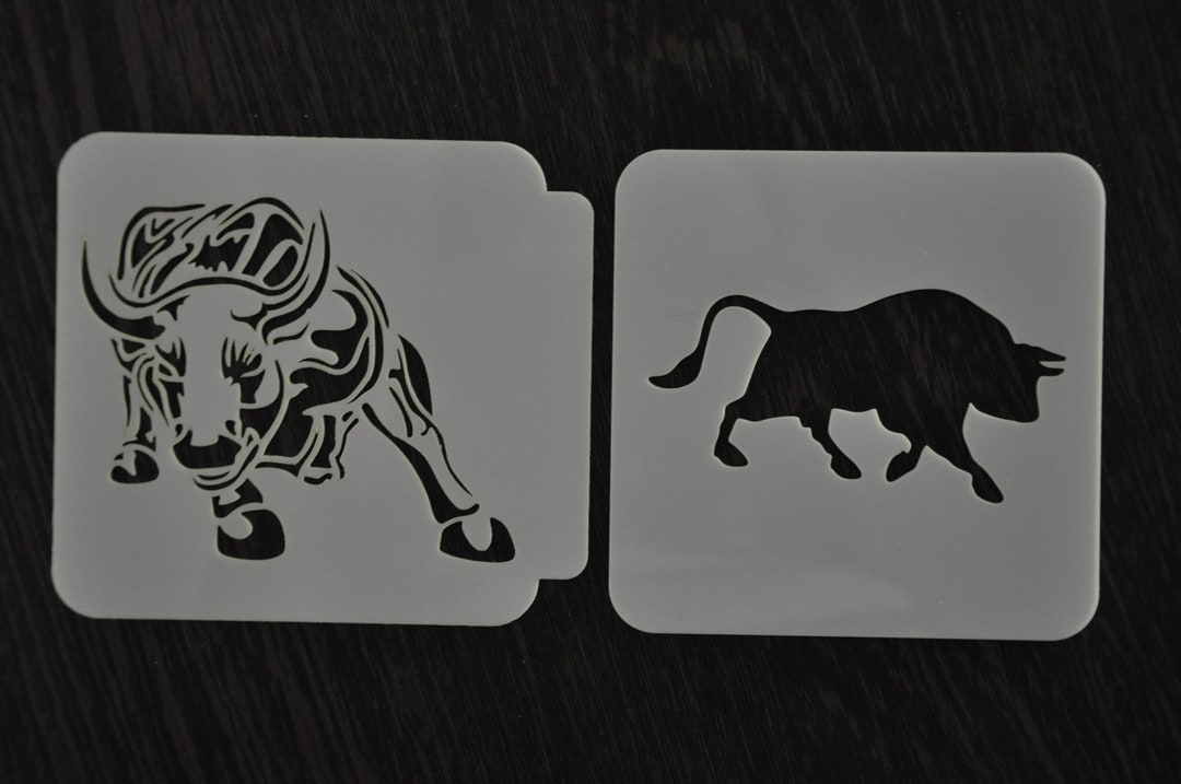 Bull Stencil, Custom Stencil, Any Font, Any Design, Any Size, Stencils ...