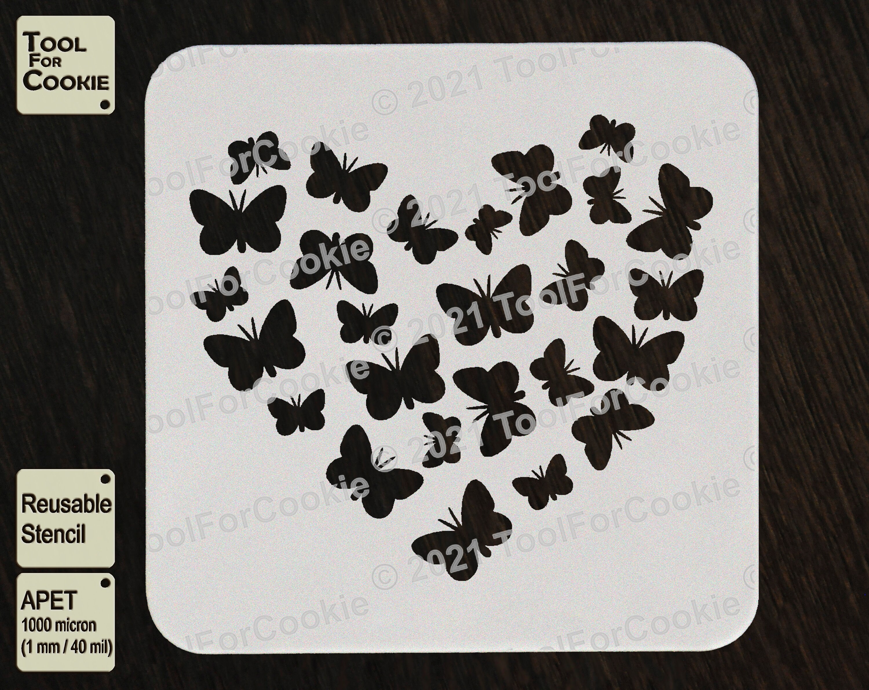 Butterfly Stencil | Etsy