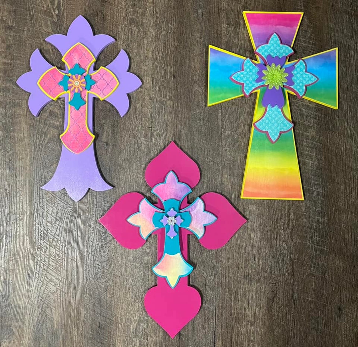 Unfinished 3/4" Thick MDF Wood Cross for DIY Projects - Etsy