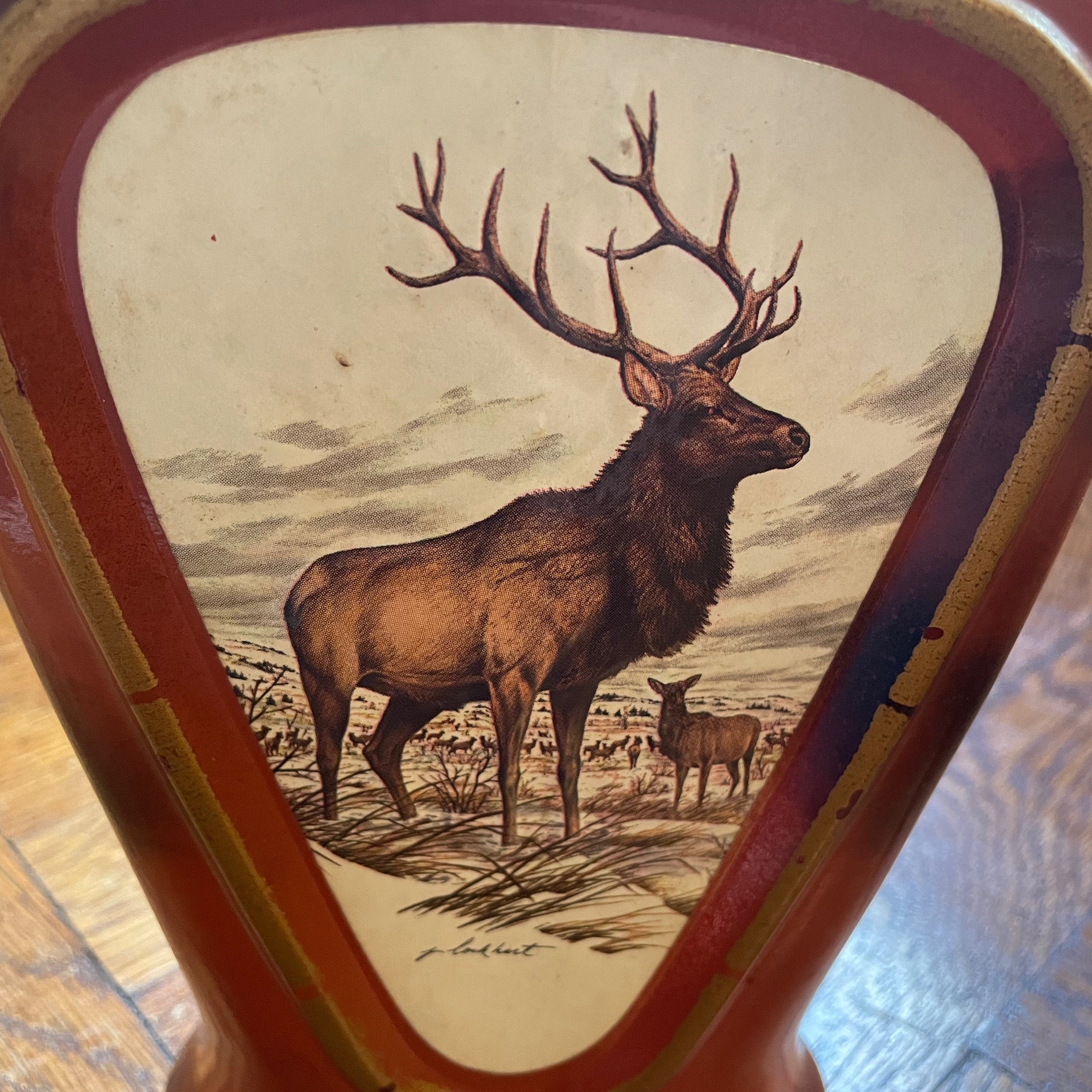 1975 Jim Beam Elk James Lockhart Artist Collector's - Etsy