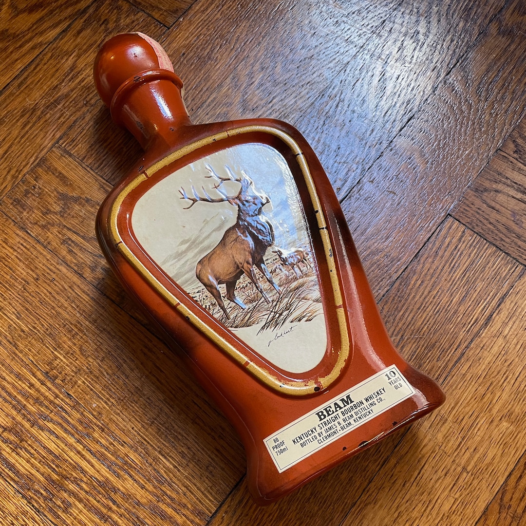 1975 Jim Beam Elk James Lockhart Artist Collector's - Etsy