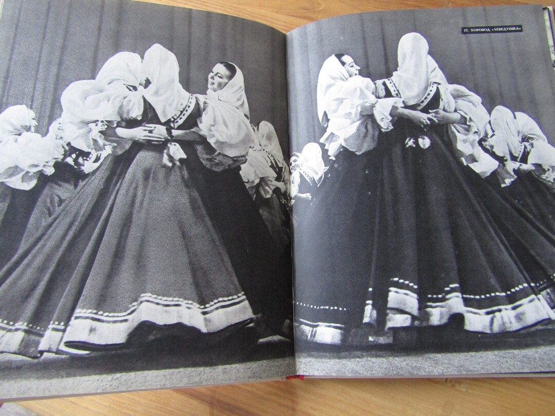 Rare Folk Dances Soviet Vintage Book Chizhova Dancing Berezka Photo ...