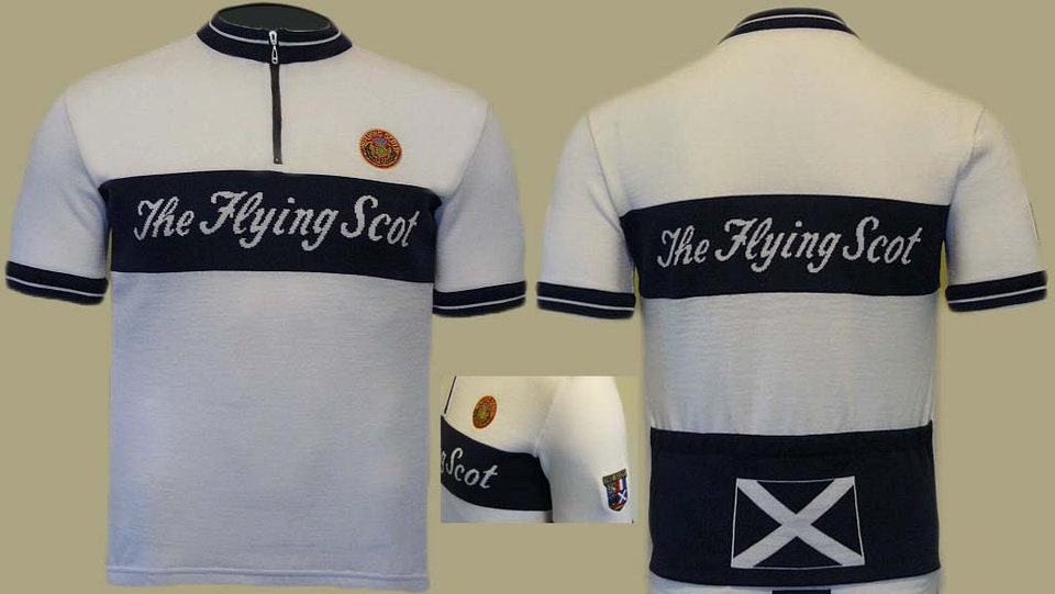 Flying Scot Merino Wool Cycling Jersey Short & Long Sleeve Options ...