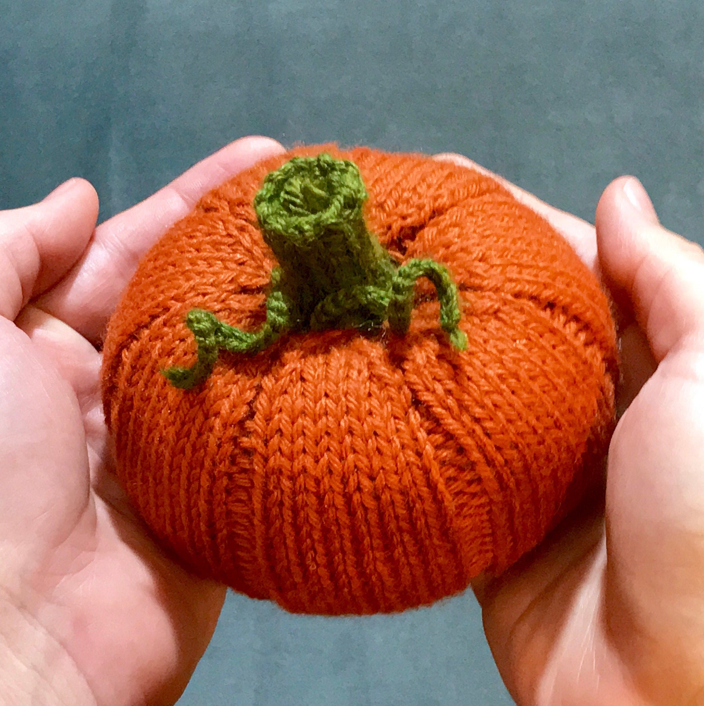 Perfect Pumpkin Trio Knit Pattern - Etsy