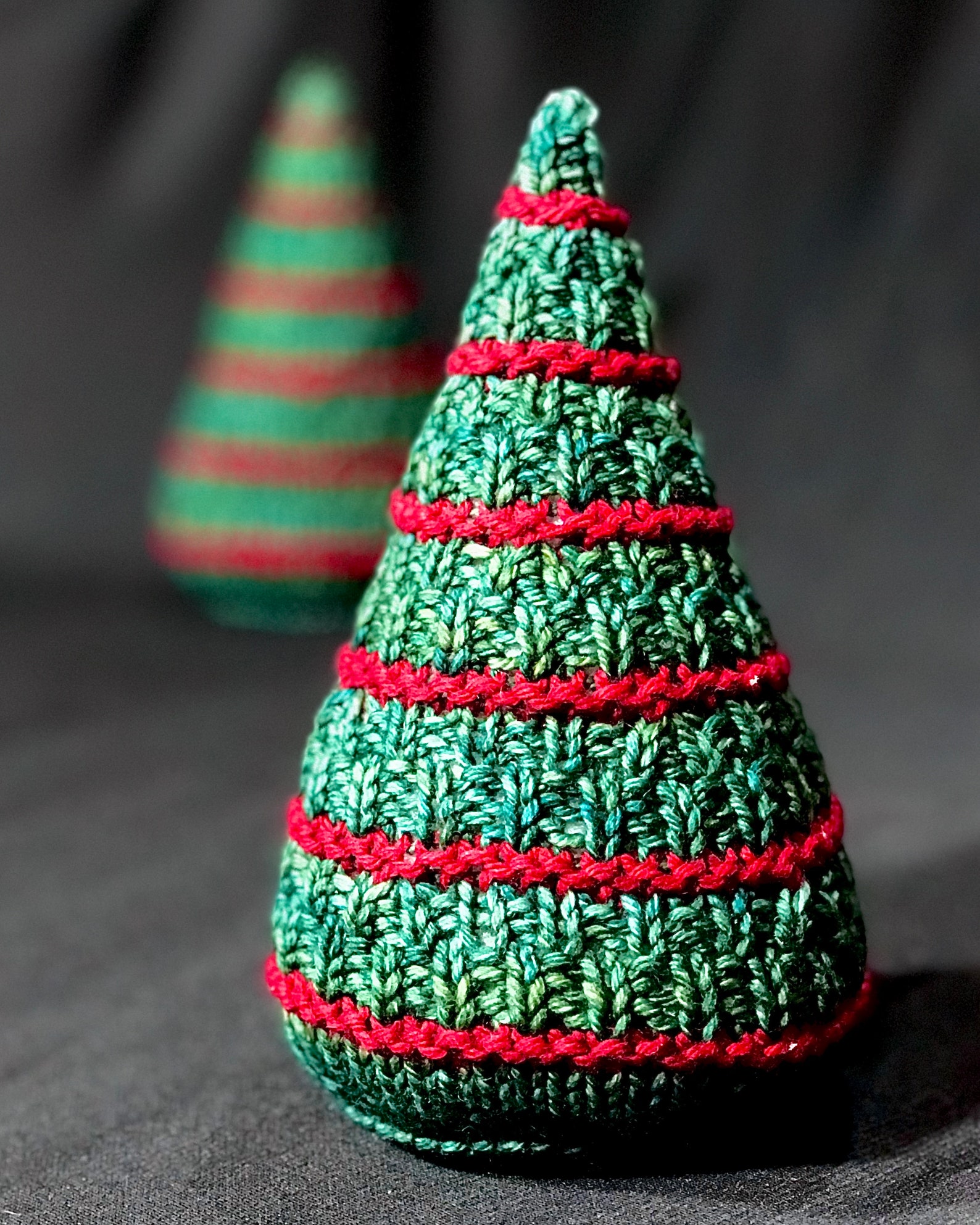 Textured Christmas Tree Knit Pattern - Etsy