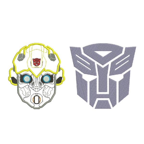 Transformers Embroidery Designs - Etsy