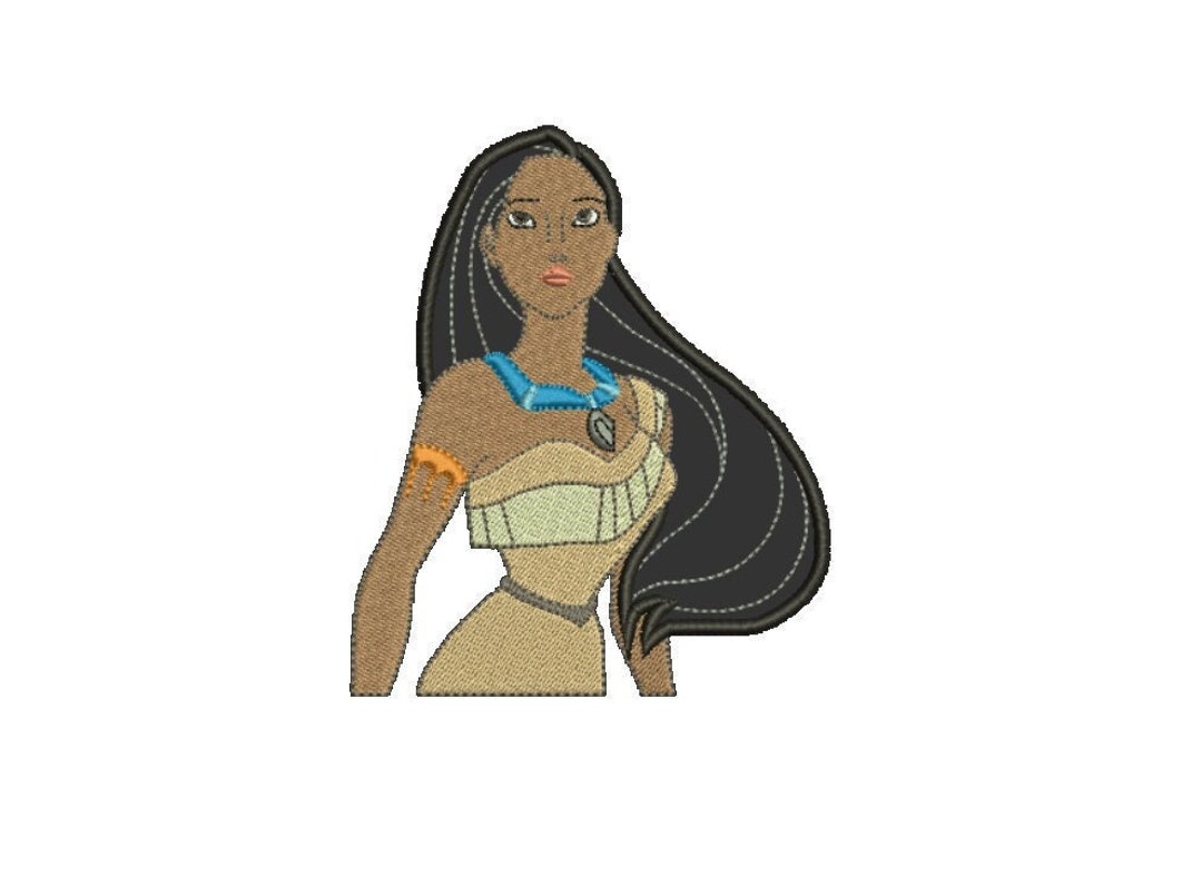 Pocahontas Embroidery Designs Embroidery Machine Applique Digital ...