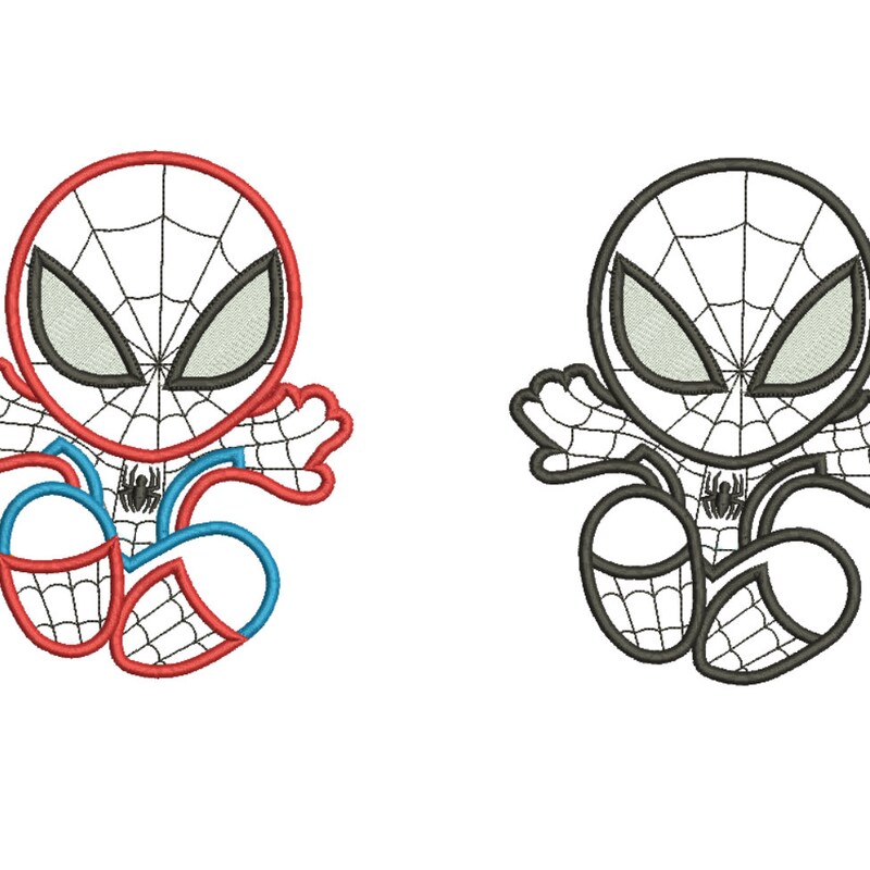Spiderman Embroidery - Etsy