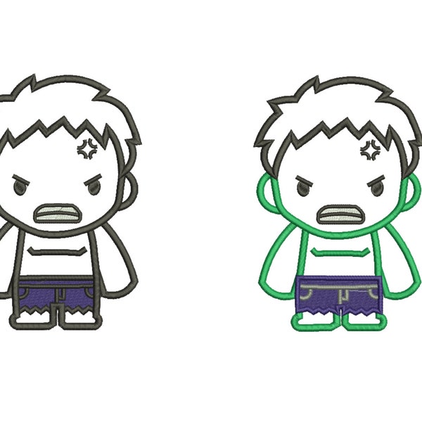 Hulk Embroidery Design - Etsy