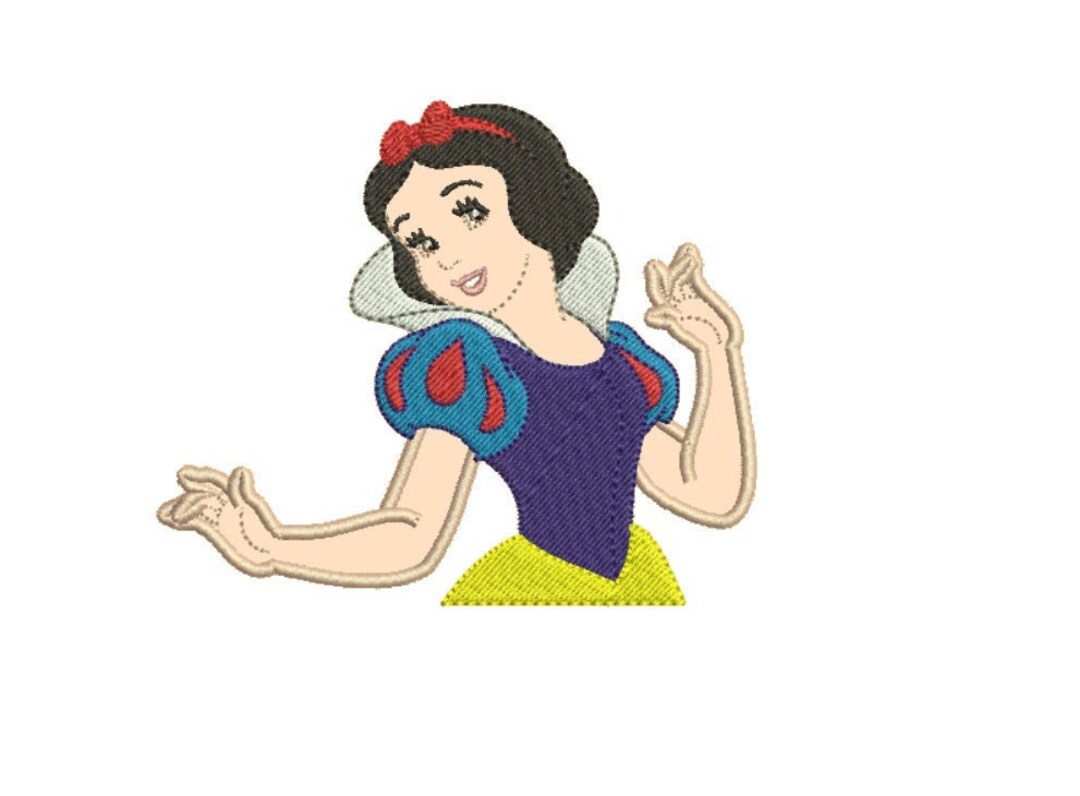 Snowwhite Embroidery Designs Embroidery Machine Applique Digital ...