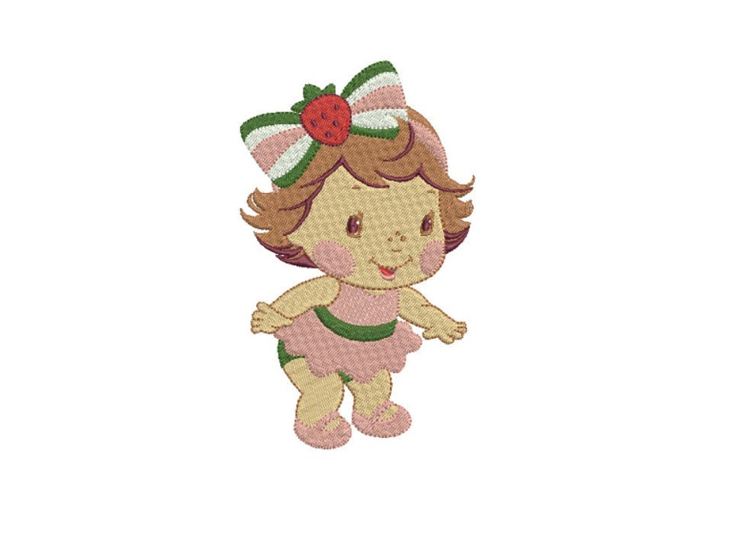 Baby Strawberry Shortcake Embroidery Designs Embroidery - Etsy
