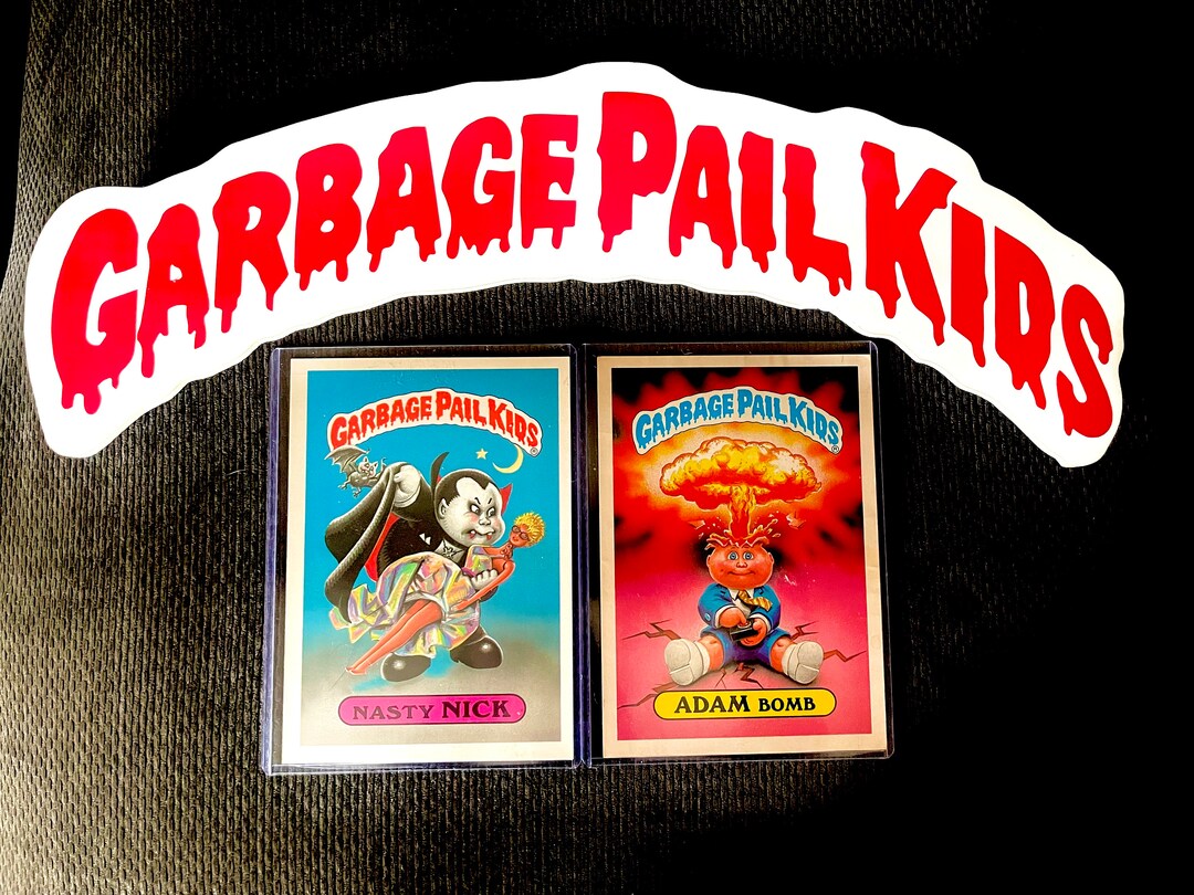 Garbage Pail Kids Wall Art Game Room Sign - Etsy