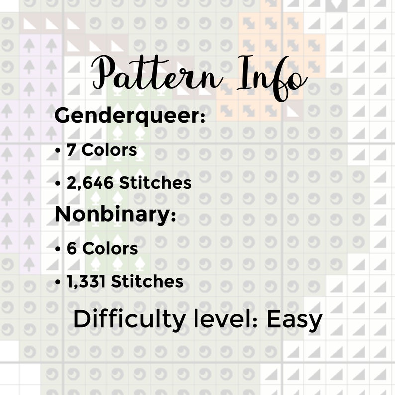No Gender Only Goose Cross Stitch PDF: Nonbinary & Genderqueer - Etsy