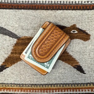 Genuine Leather, Magnetic Money Clip, Belt Clip Wallet. - Etsy
