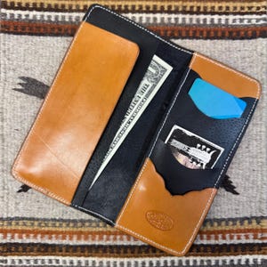Indian Head Checkbook, Genuine Leather Checkbook Cover, Trappers Wallet ...
