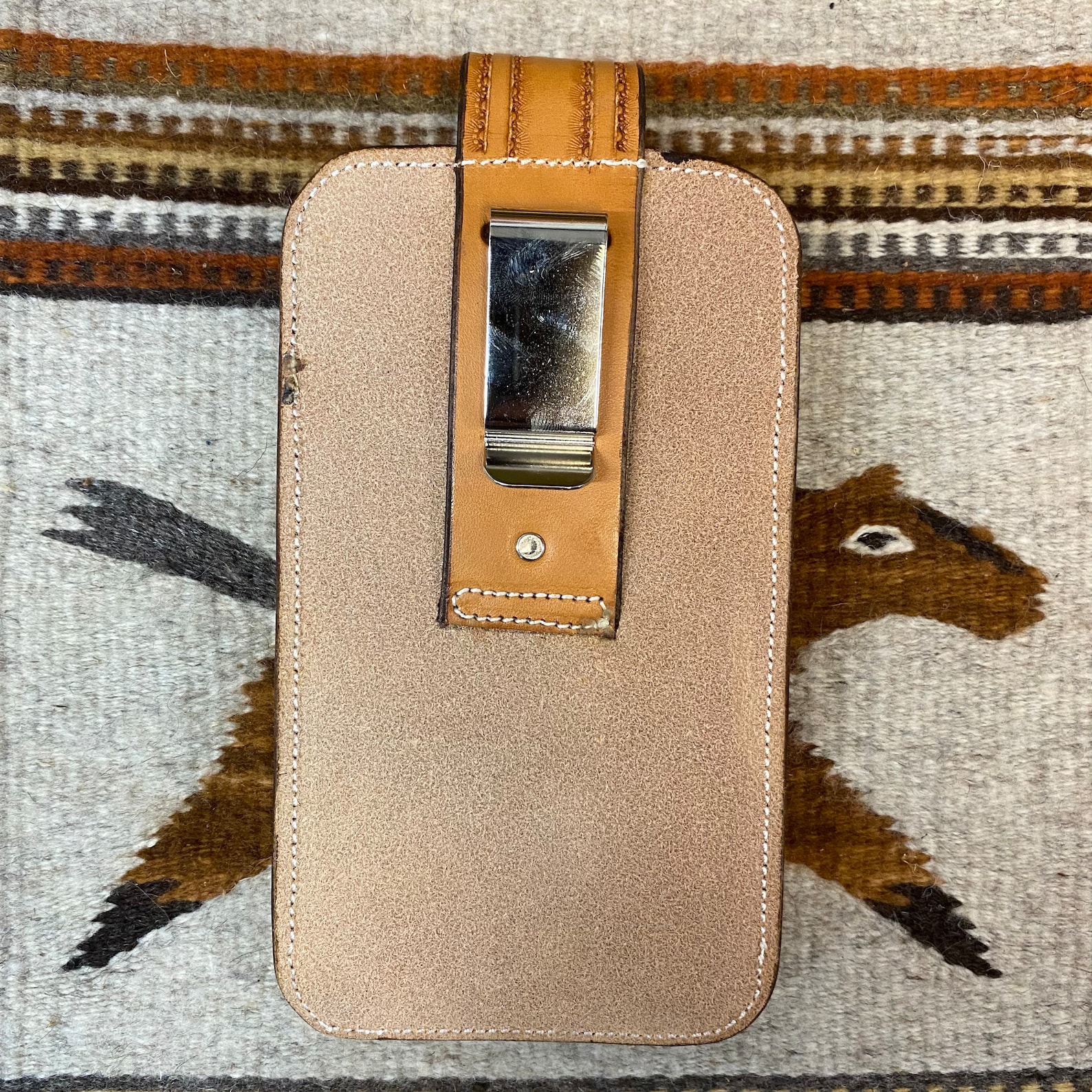 Handmade Leather Smartphone Holster Cell Phone Holster With - Etsy