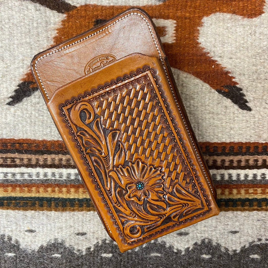 Handmade Leather Smartphone Holster Cell Phone Holster With - Etsy