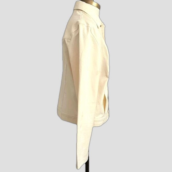 Vintage St John Minimalist Boxy Denim Style Jacket - … - Gem